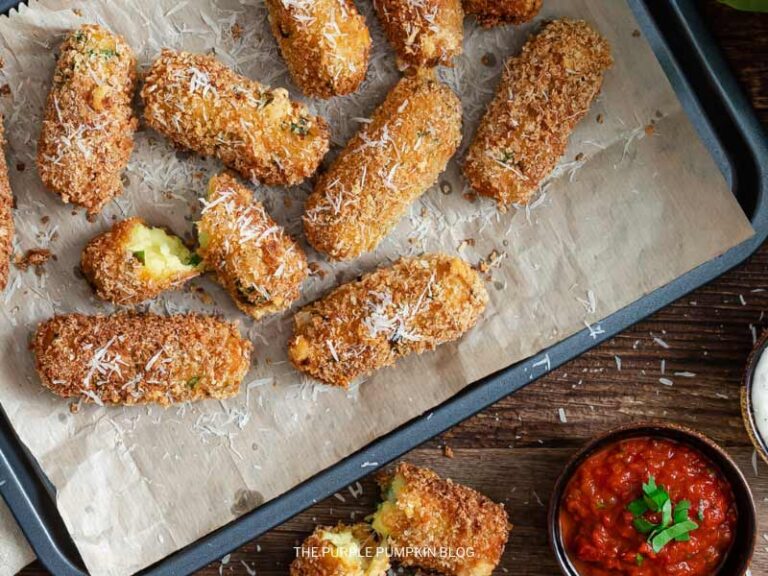 Parmesan and Mozzarella-Stuffed Potato Croquettes Recipe