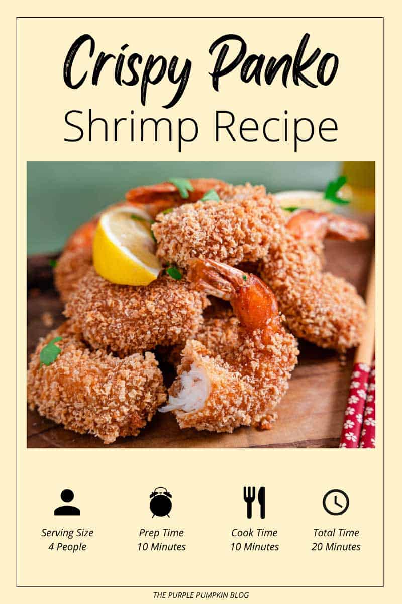 Crispy Lemon Panko Fried Shrimp Recipe