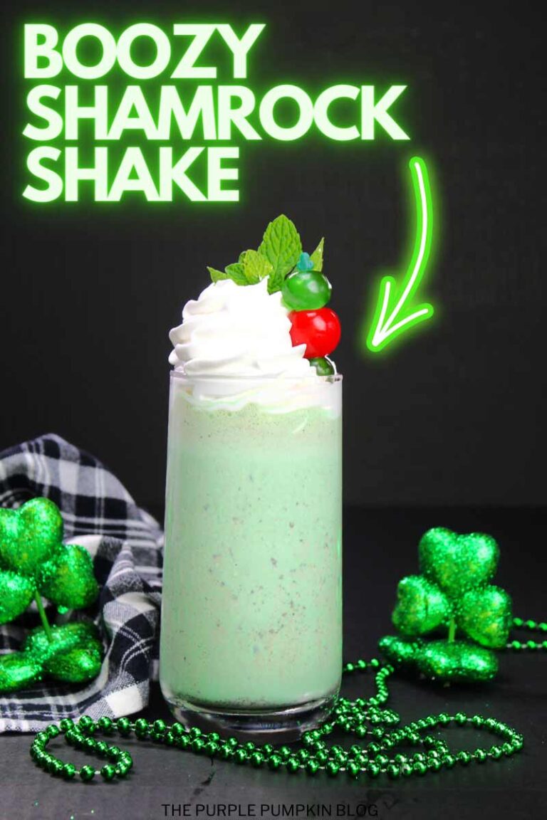 Boozy Shamrock Shake with Vanilla Vodka for St. Patrick's Day