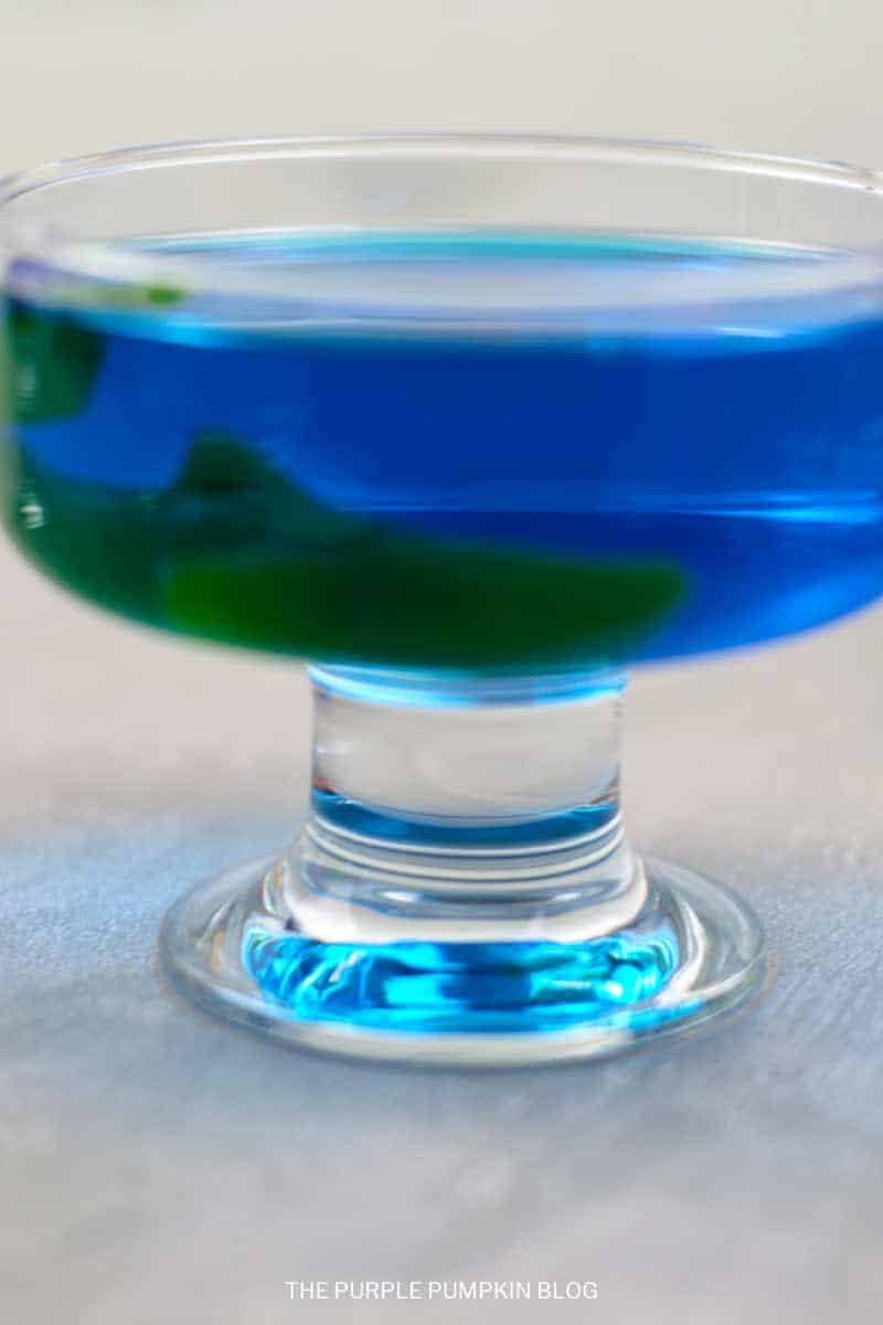 Swimming With Sharks Jello Dessert Cups (Baby Shark Party Idea)