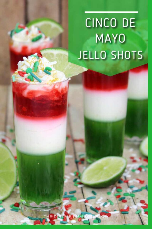 Cinco De Mayo Jello Shots with Jalapeno Pineapple Tequila