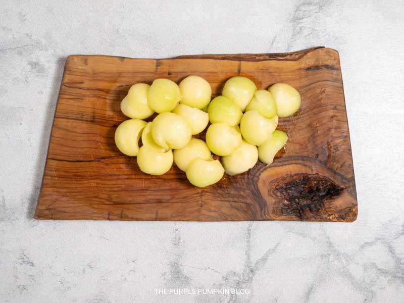 White Wine Melon Apple Sangria - A Sip of Summertime Bliss