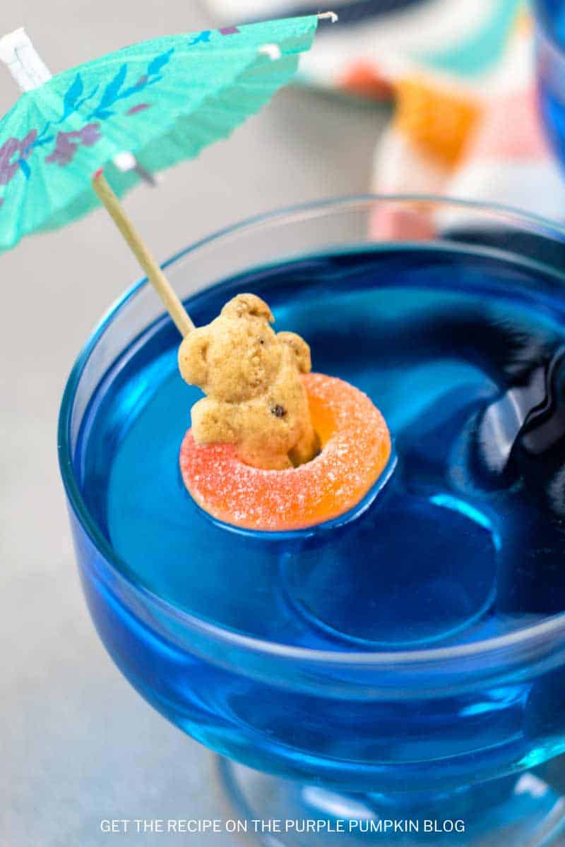 Swimming With Sharks Jello Dessert Cups (Baby Shark Party Idea)