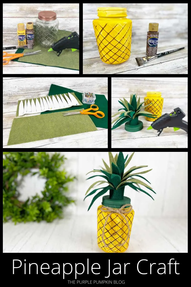 Pineapple Jar Craft