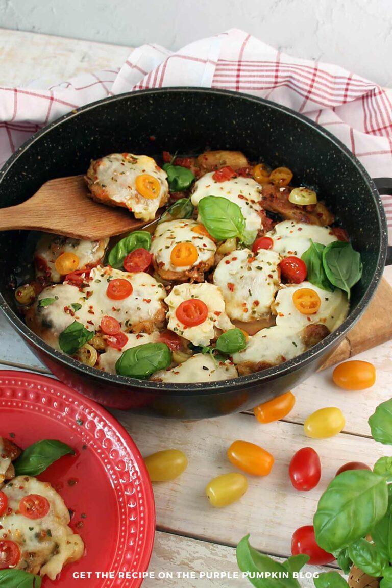 One-Pan Caprese Chicken Thighs Recipe: Italian-Inspired Dish