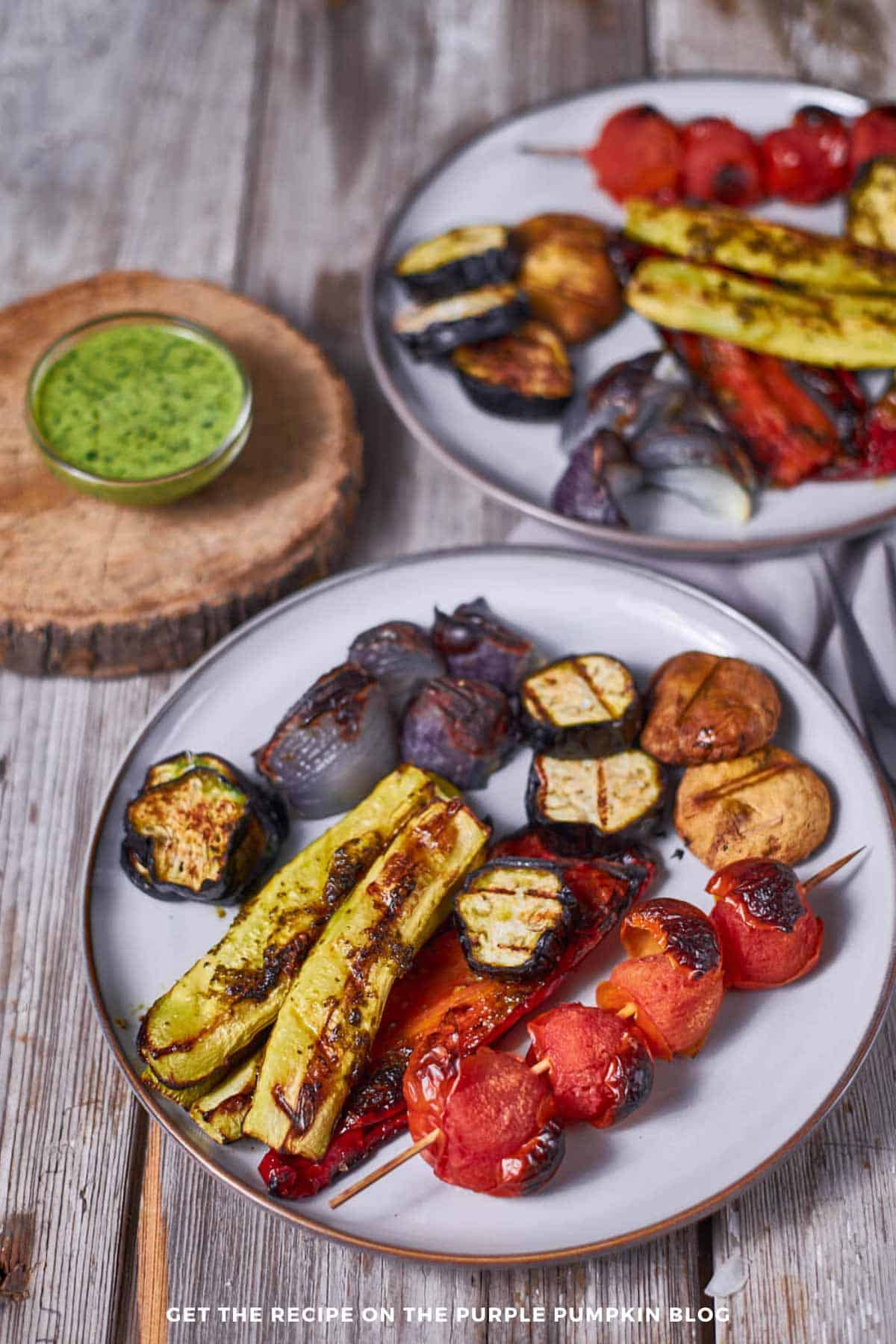 Charcoal Grilled Mediterranean Vegetables: Summer Sides Recipe