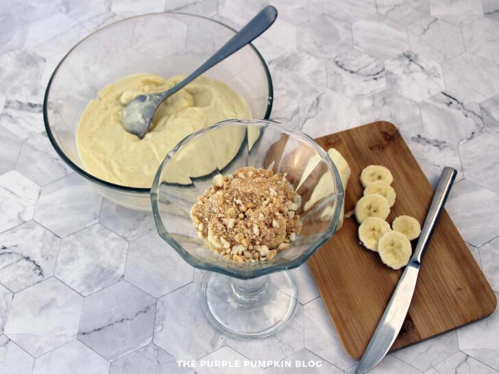 Delicious Coconut Banana Pudding Parfaits Dessert Recipe
