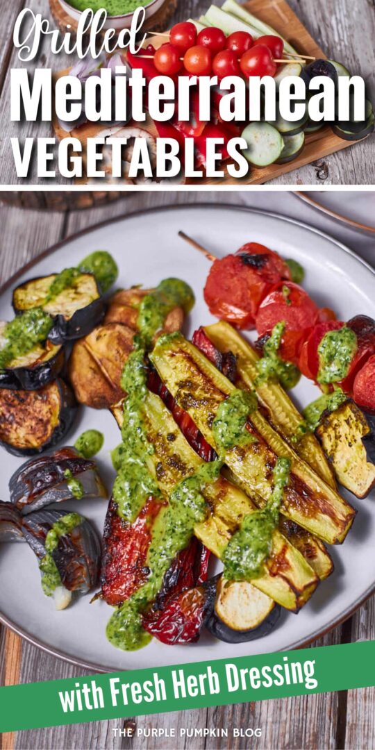 Charcoal Grilled Mediterranean Vegetables: Summer Sides Recipe