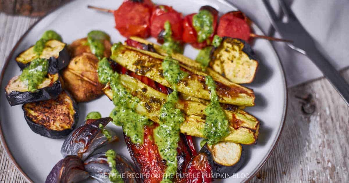 Charcoal Grilled Mediterranean Vegetables: Summer Sides Recipe