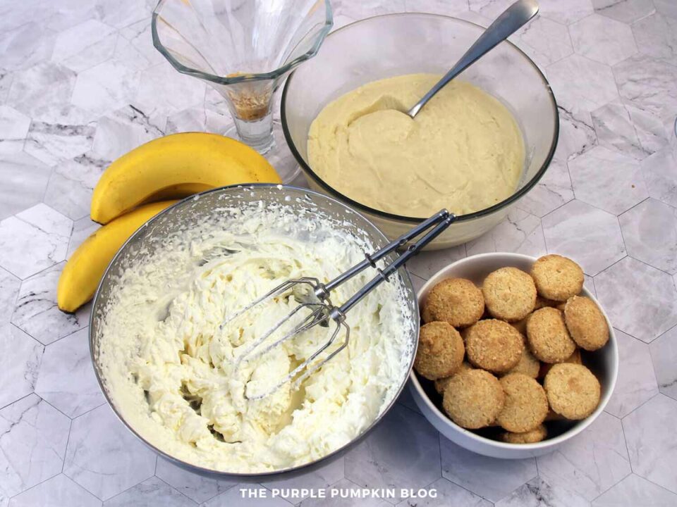 Delicious Coconut Banana Pudding Parfaits Dessert Recipe