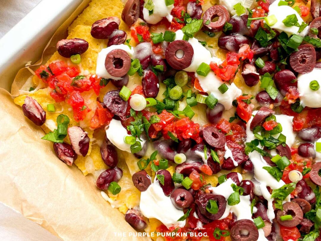 Best Vegetarian Sheet Pan Meatless Nachos Recipe