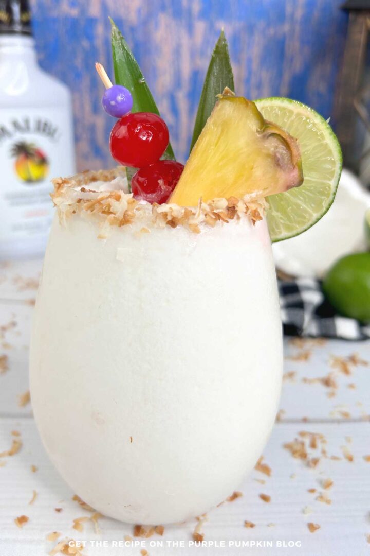 Best Malibu Rum Pina Colada Recipe: Frozen Coconut Cocktail