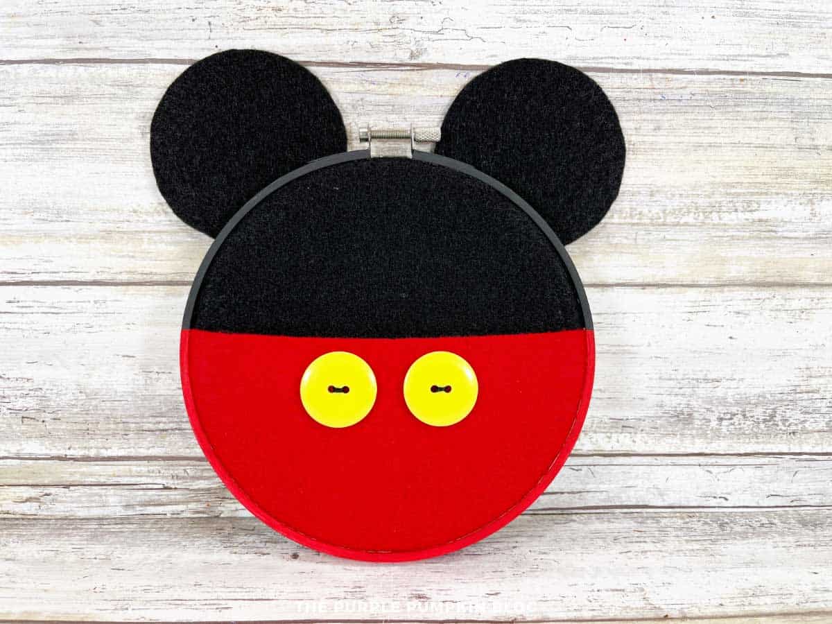 Disney Mickey Mouse Pocket Organizer Craft - Easy DIY