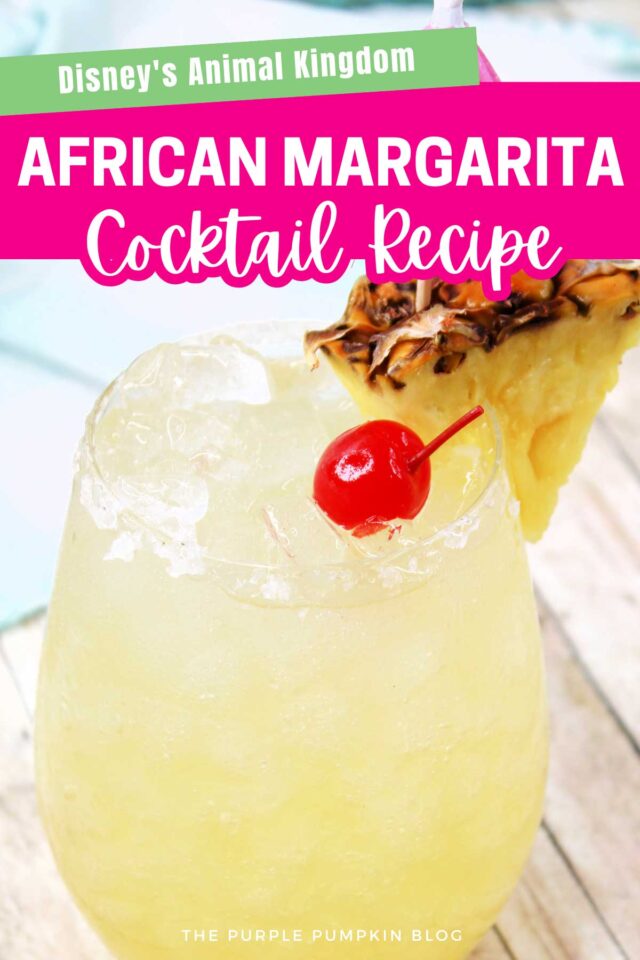 Disney's African Margarita Recipe from Animal Kingdom
