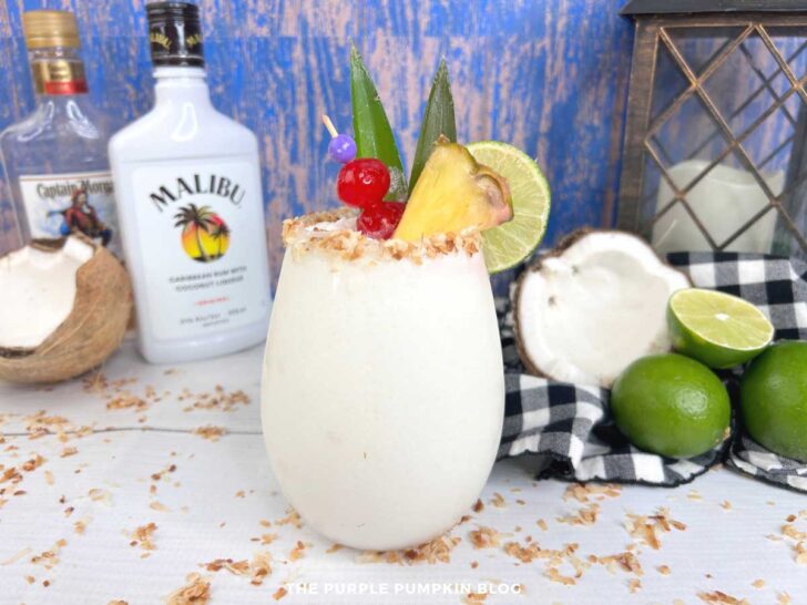 Best Malibu Rum Pina Colada Recipe: Frozen Coconut Cocktail
