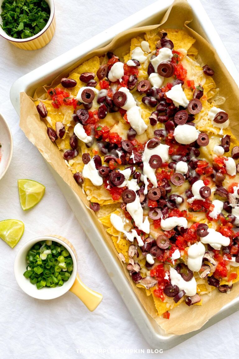 Best Vegetarian Sheet Pan Meatless Nachos Recipe