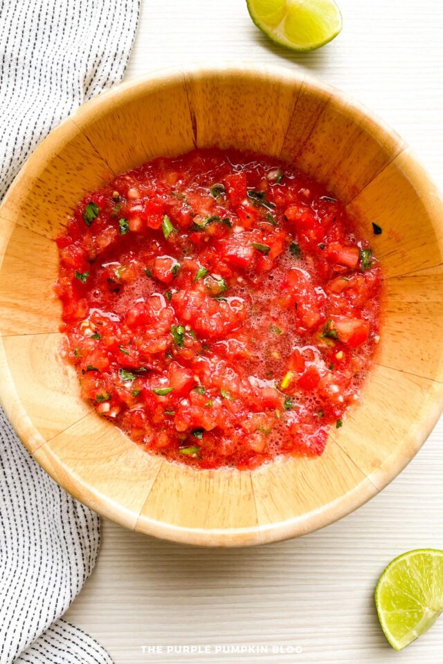 Quick & Easy Fresh Homemade Tomato Salsa Recipe