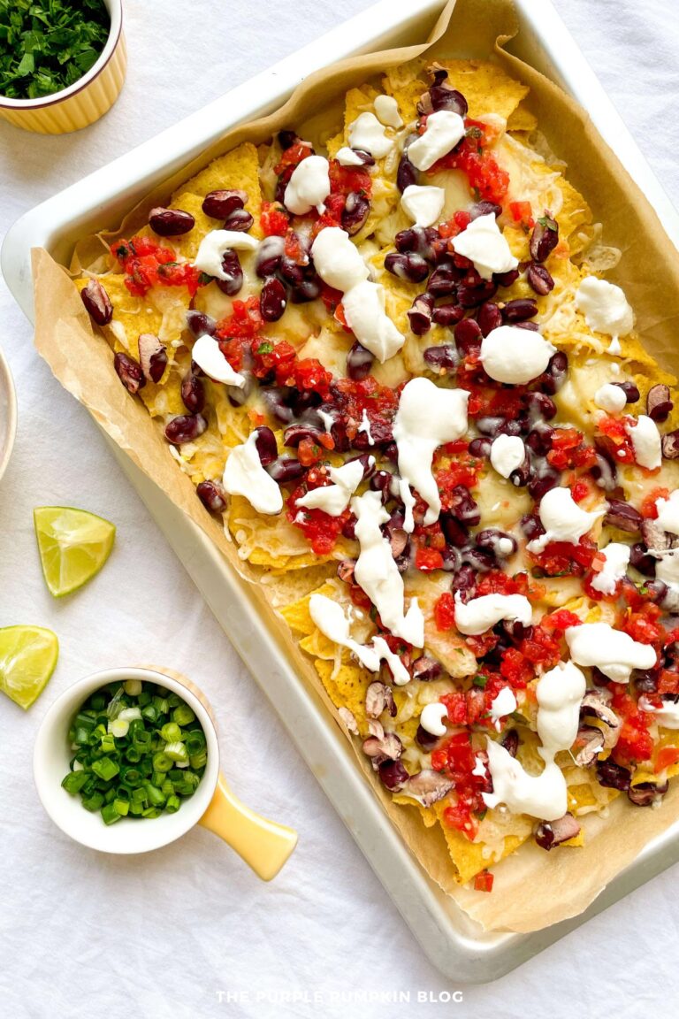 Best Vegetarian Sheet Pan Meatless Nachos Recipe