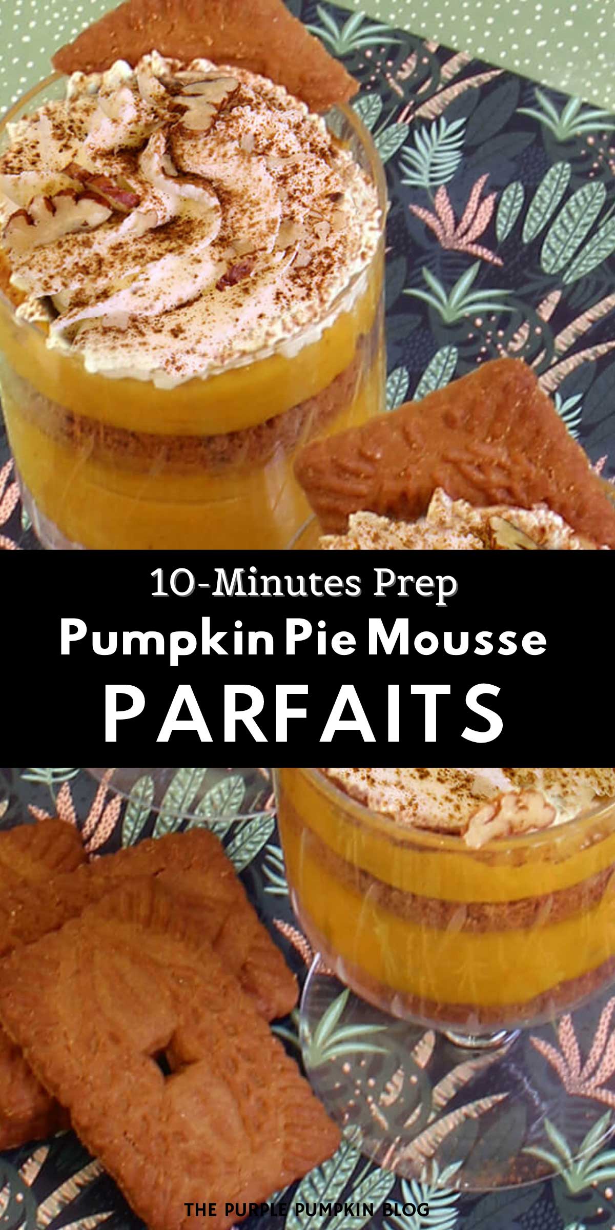 Easy Fall Pumpkin Pie Mousse Parfaits Dessert Recipe
