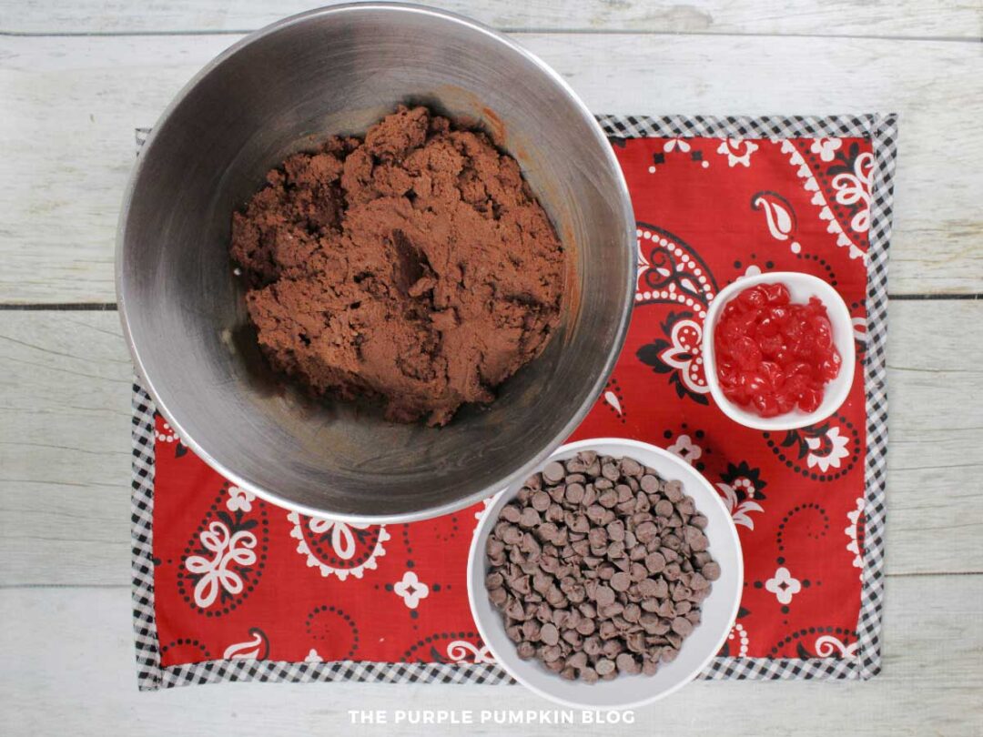Spicy Chocolate Cherry Cookies Recipe with Ancho Chili