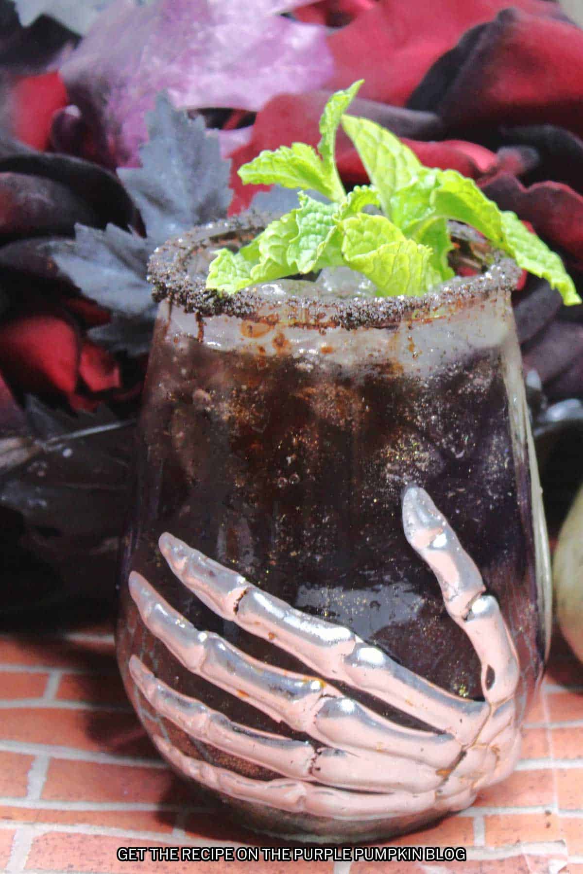 Black Vodka Cocktails: Black Magic Halloween Cocktail