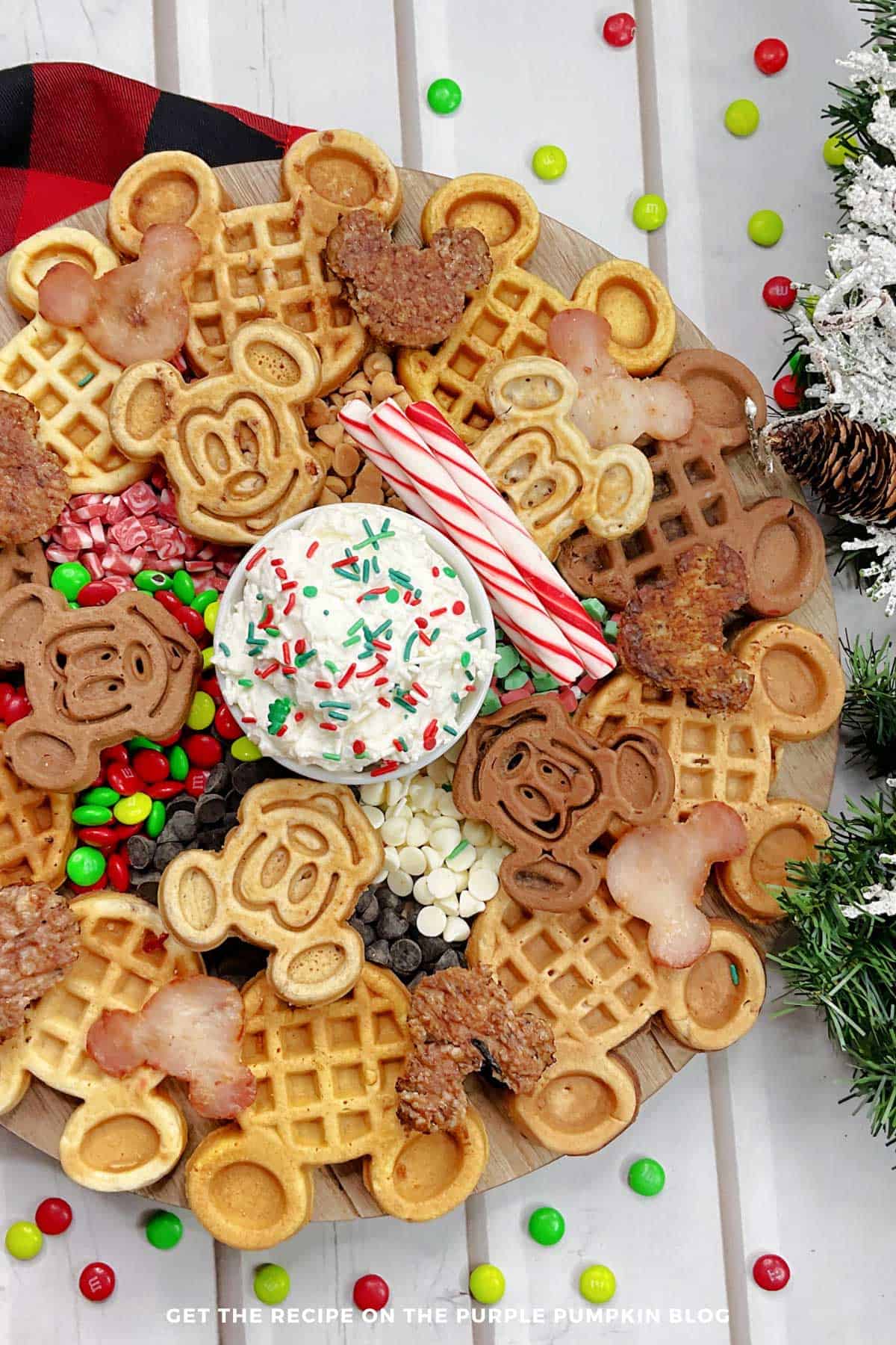 Magical Mickey Mouse Disney Breakfast Charcuterie Board