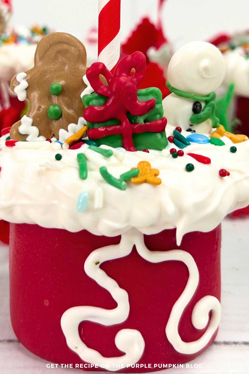 How To Make Santa's Sack Christmas Marshmallow Pops