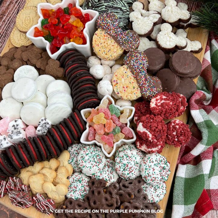 Disney Sweet Snacks Charcuterie Board with Mickey Candy