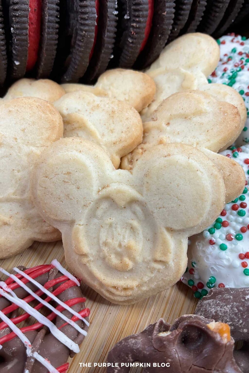 Disney Sweet Snacks Charcuterie Board with Mickey Candy