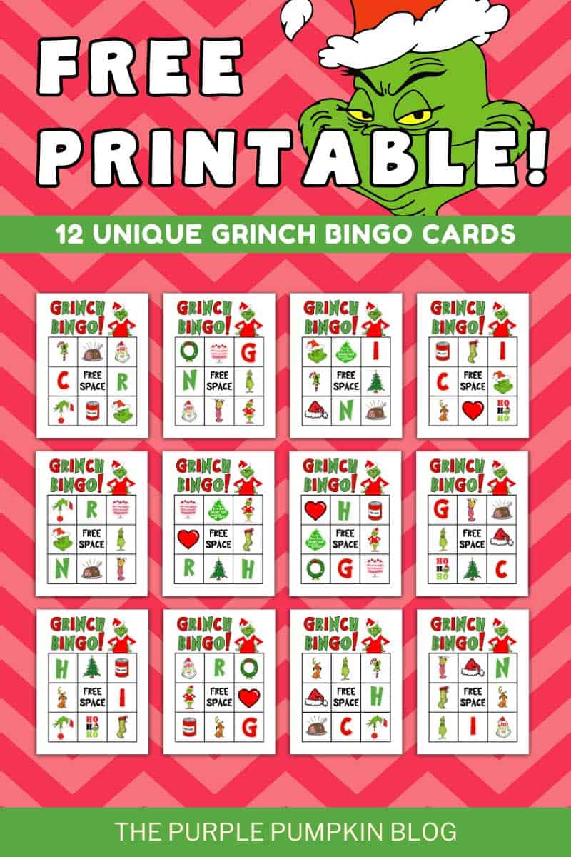 Free Printable Grinch Bingo Cards At Jaxon Cockerill Blog Free Printable Grinch Bingo Cards At Jaxon Cockerill Blog