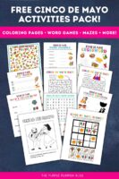 Free Printable Cinco de Mayo Activities Pack for Kids
