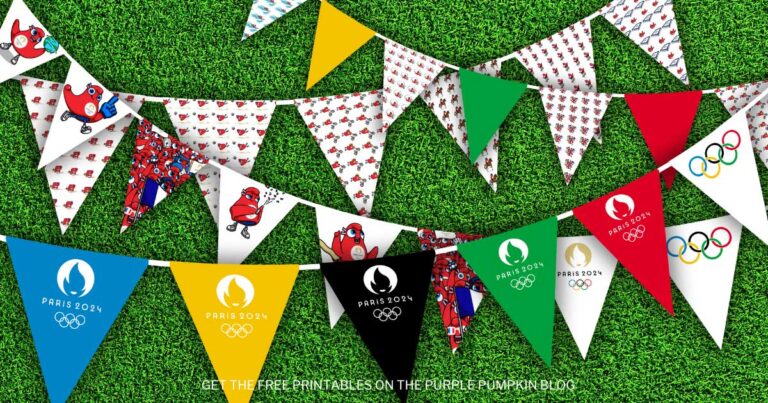 Free Olympic Printables! (Summer Olympic Games Paris 2024)