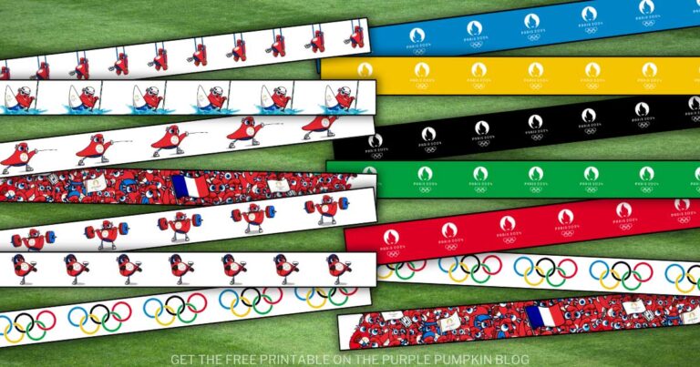 Free Olympic Printables! (Summer Olympic Games Paris 2024)