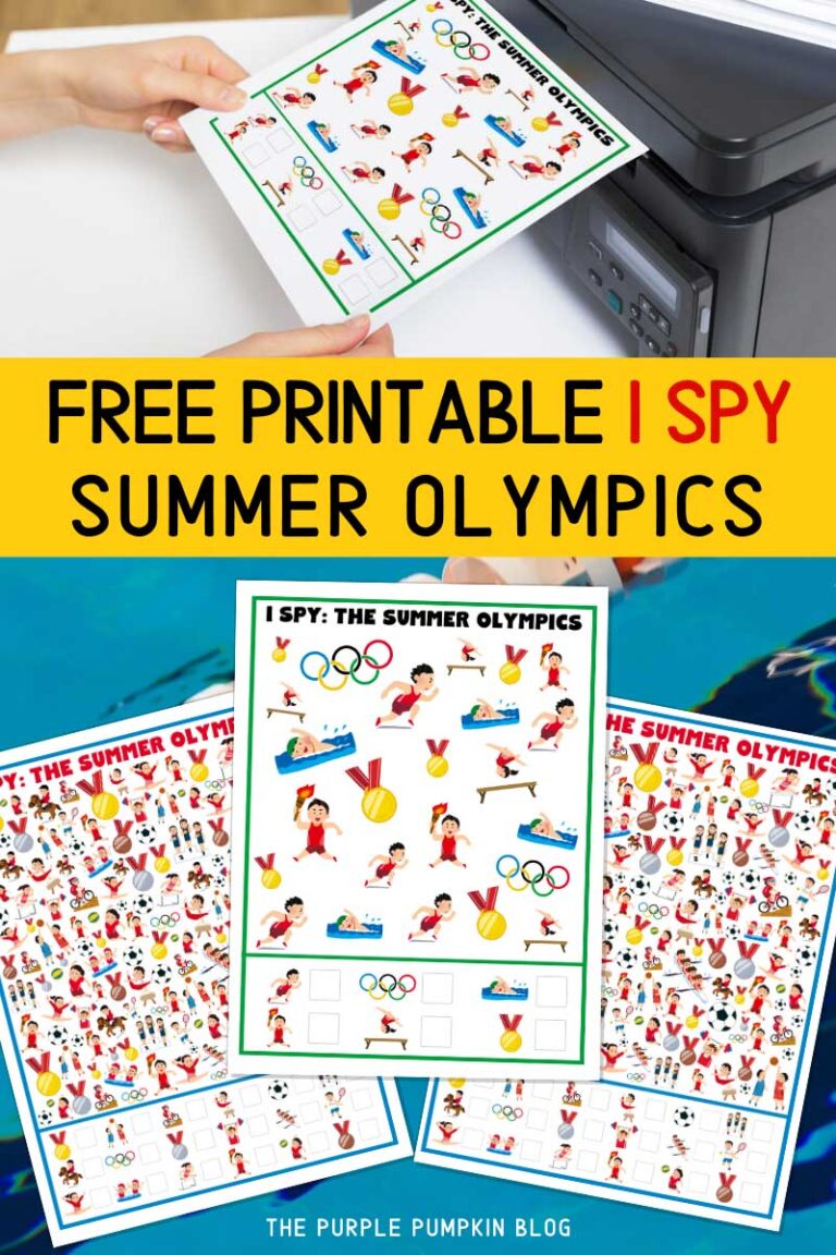 Free Printable I Spy Summer Olympics (Hidden Objects Game)