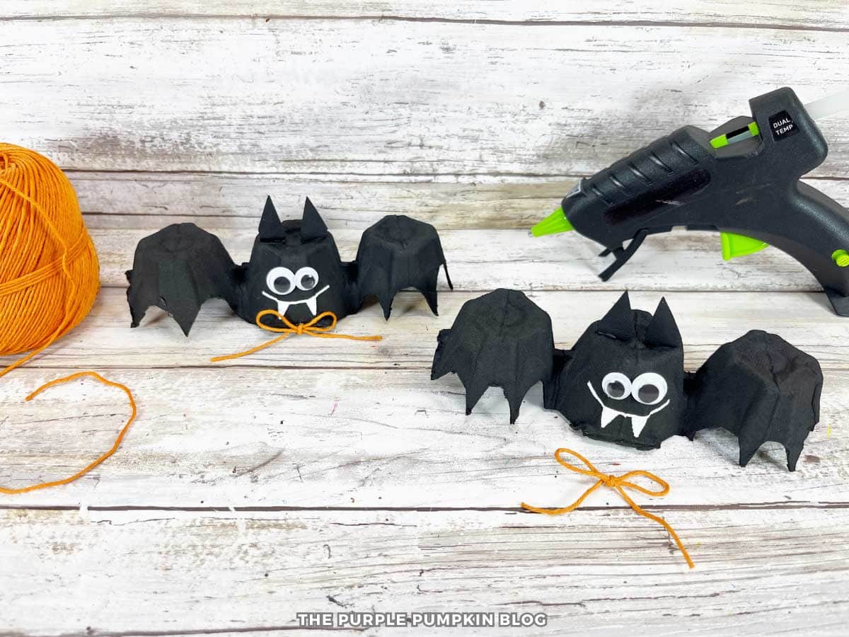 Recycled Egg Carton Bats: An Easy Halloween Craft for Kids!
