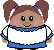 Free Printable Build A Choir Girl Paper Template for Christmas!