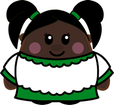 Free Printable Build A Choir Girl Paper Template for Christmas!