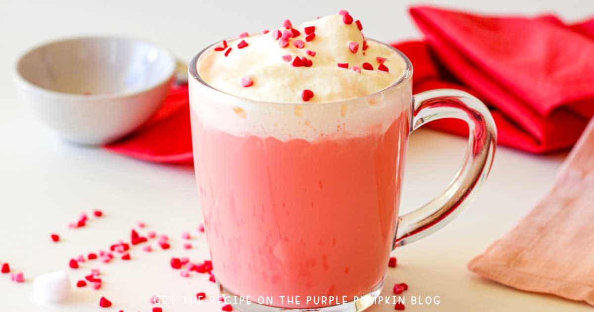 Red Velvet Hot Chocolate For a Cozy Valentine's Day!