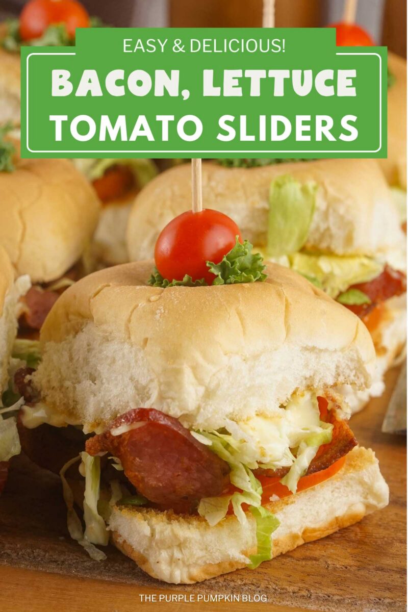 Easy BLT Sliders for Parties & Game Days! Quick & Delicious!