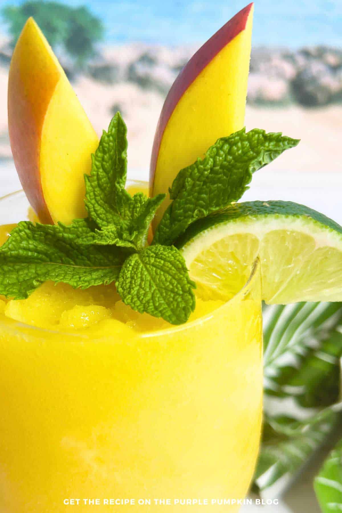 Mango Wine Slushie Cocktail – Easy Frozen Summer Drink Recipe