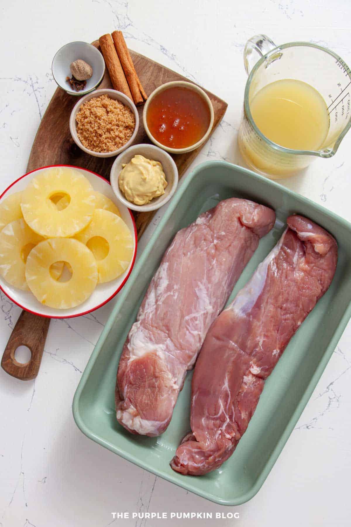 Pineapple Pork Tenderloin—Juicy Pork with Sweet Pineapple Glaze