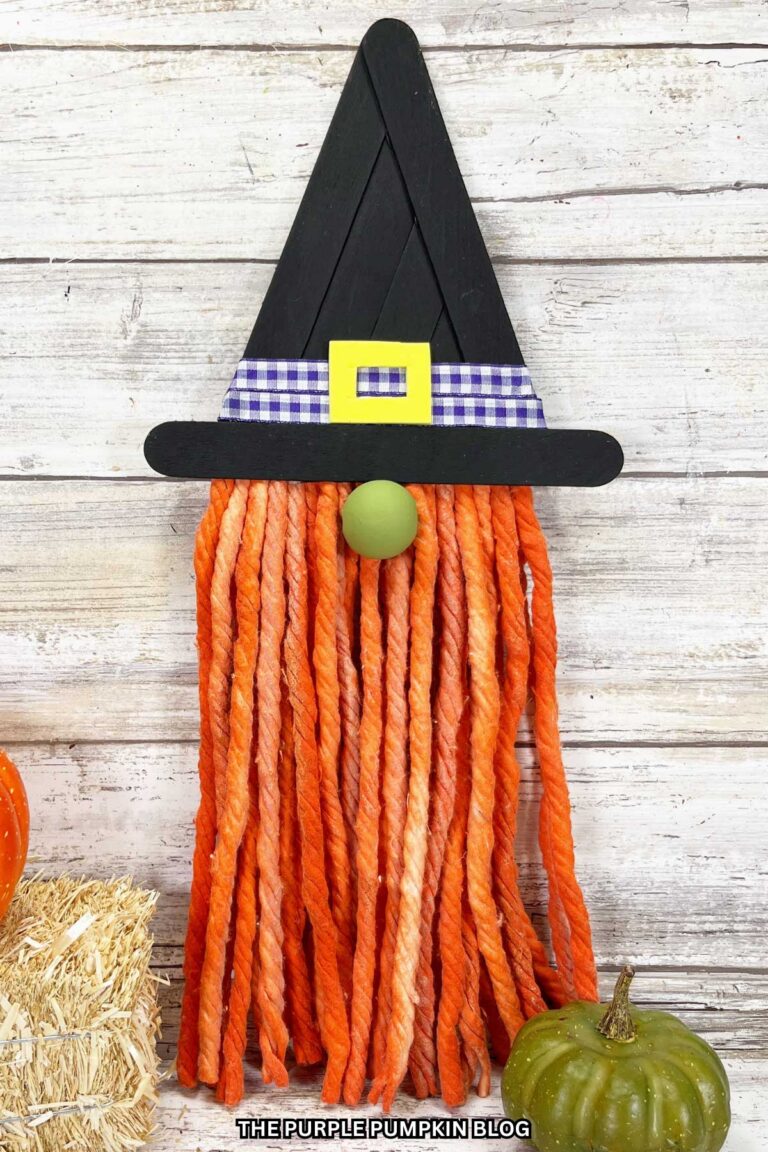 Halloween Witch Gnome Craft—Easy DIY Halloween Decor
