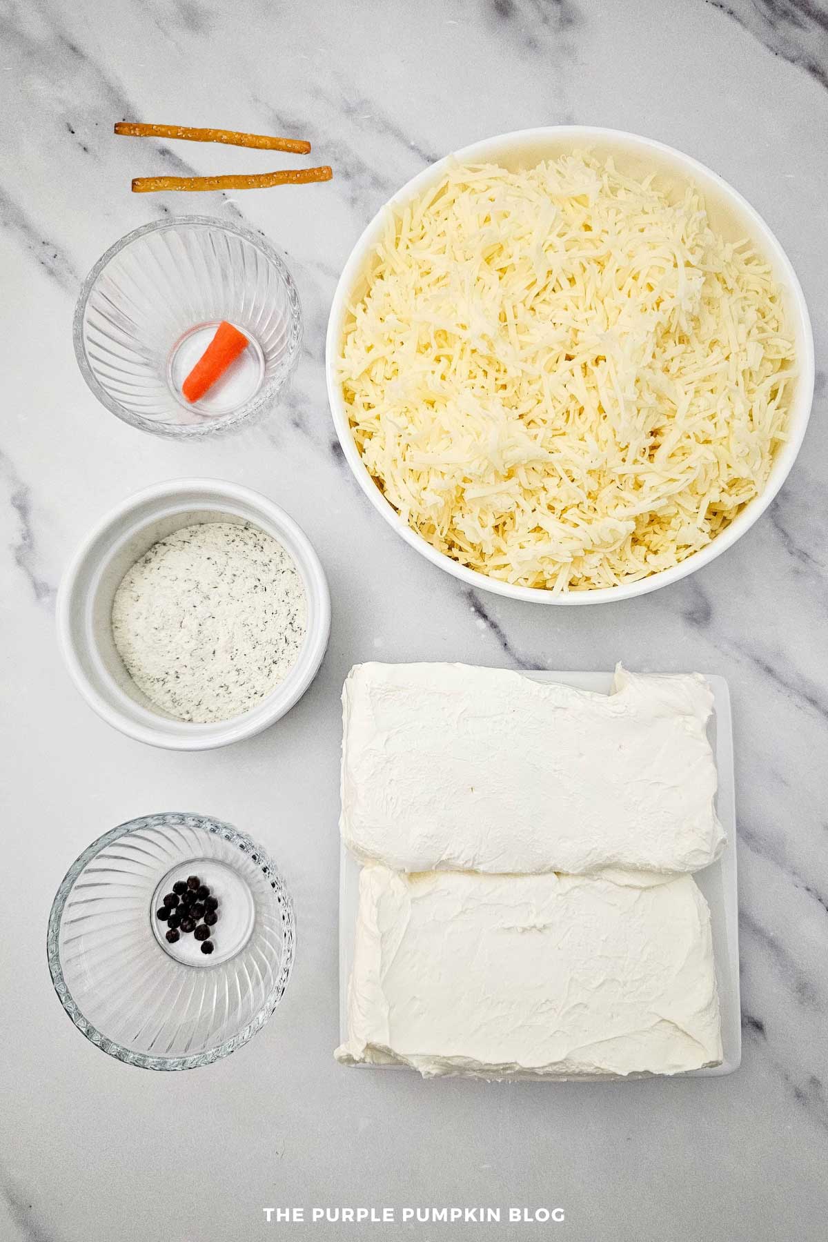 Fun Snowman Cheeseball Appetizer for Christmas Parties