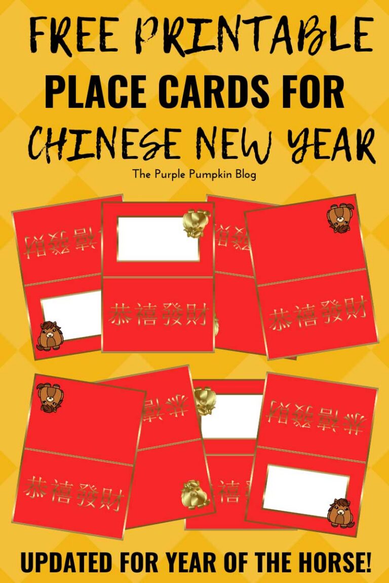 Chinese New Year Printables - The Purple Pumpkin Blog